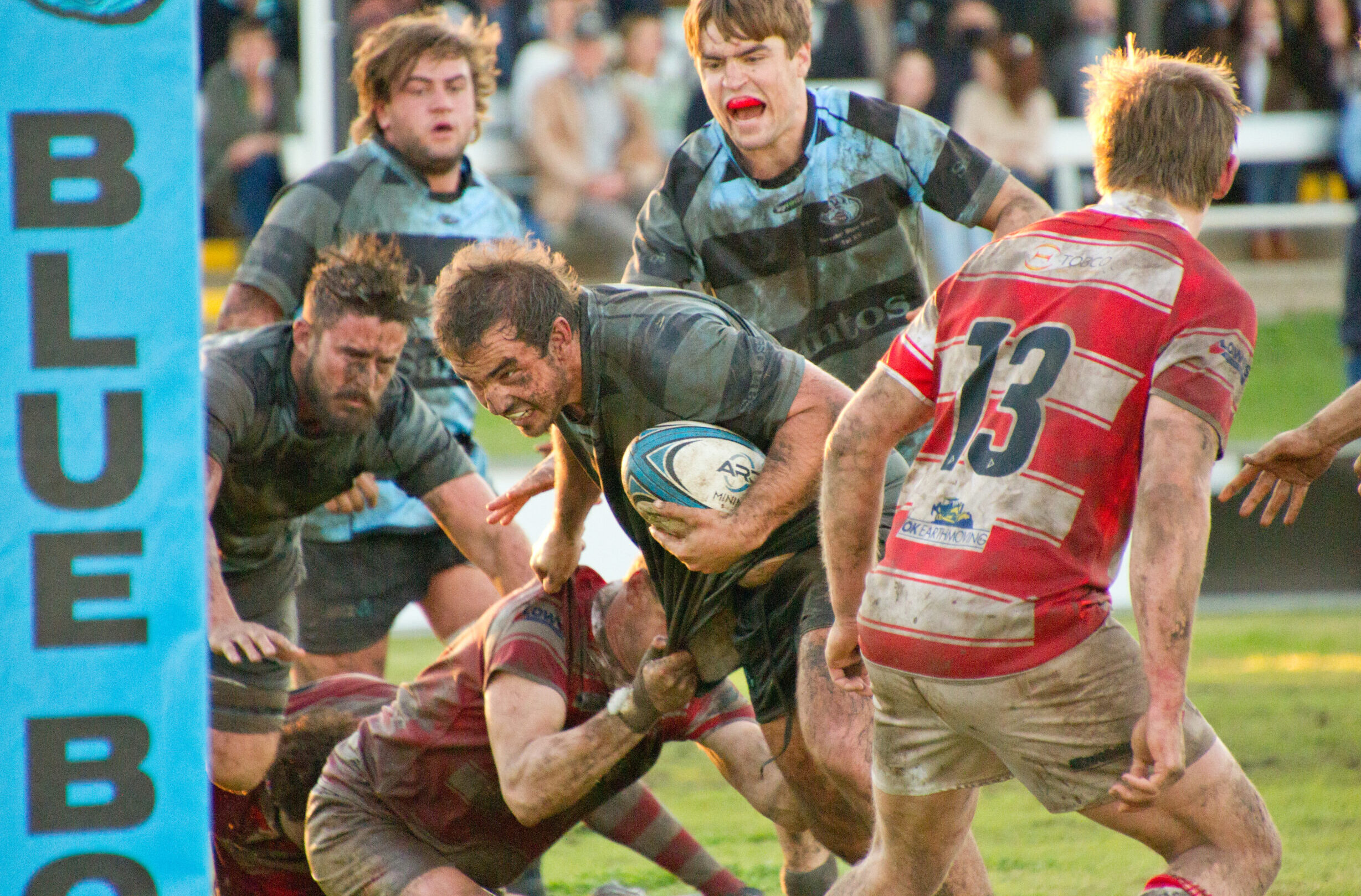 Narrabri Blue Boars mark return to Dangar Park with a muddy win against ...