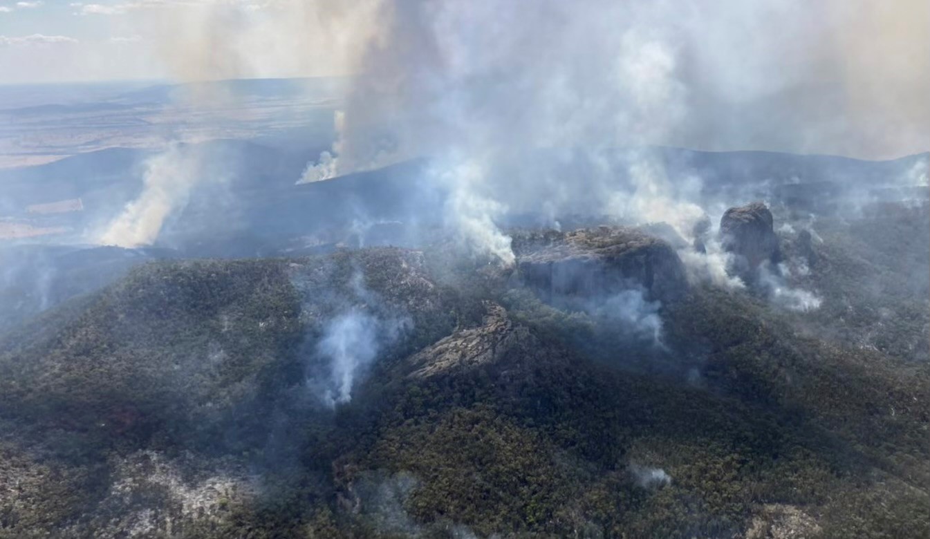 Fire crews work around the clock to control blaze - The Courier