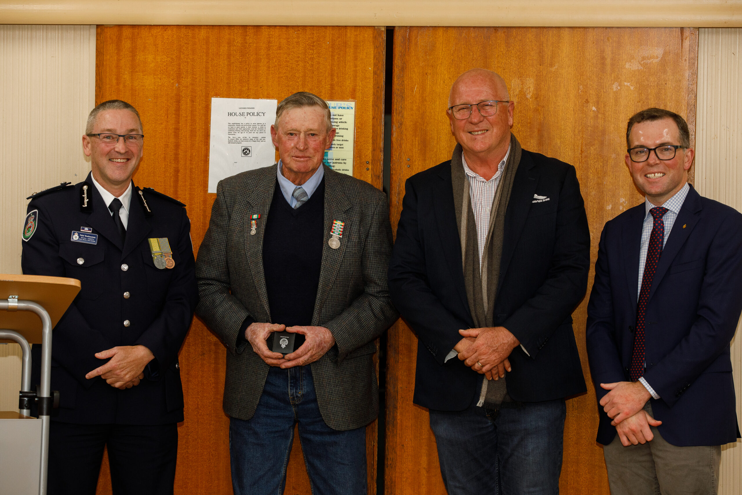 Medals awarded to Rural Fire Service members at Bellata presentation ...