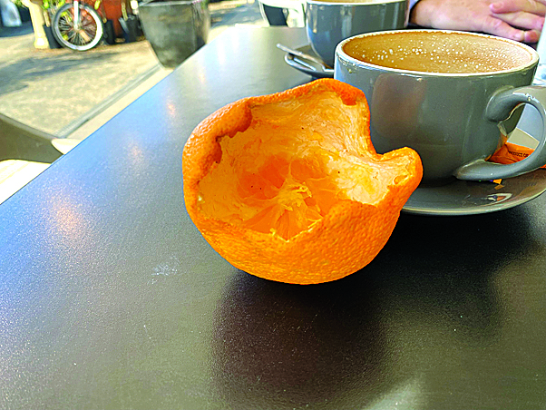 The mystery of the hollow orange... - The Courier