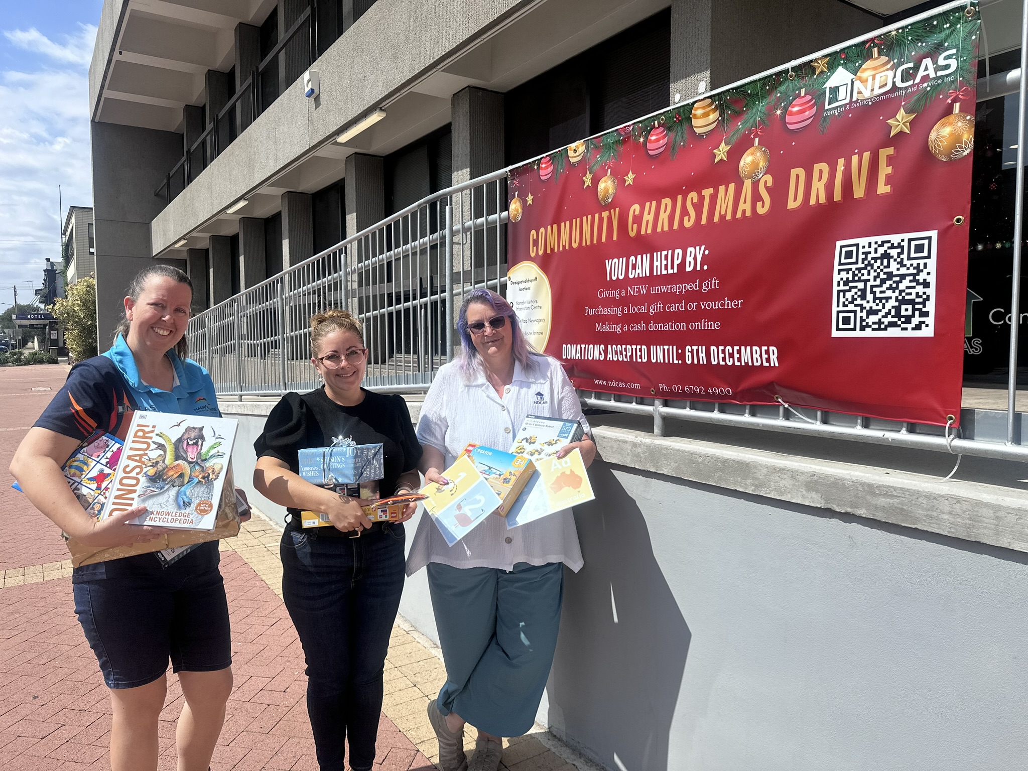 Strong support for NDCAS Community Christmas Drive - The Courier