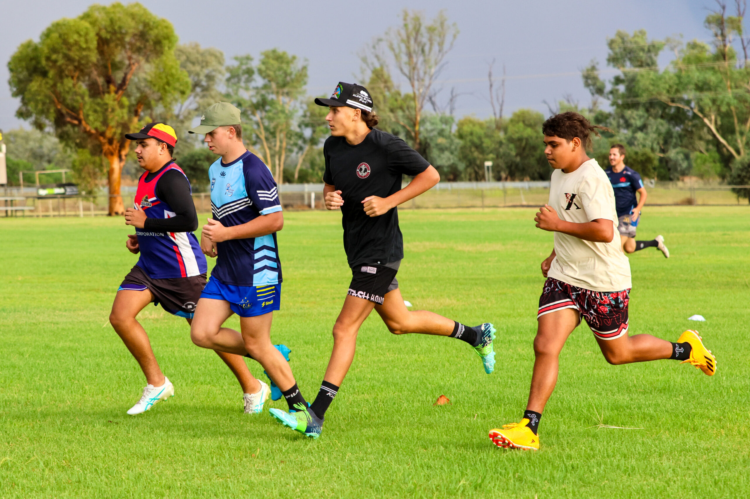 Pre-season underway at Cook Oval after Panthers lock in their coaches ...