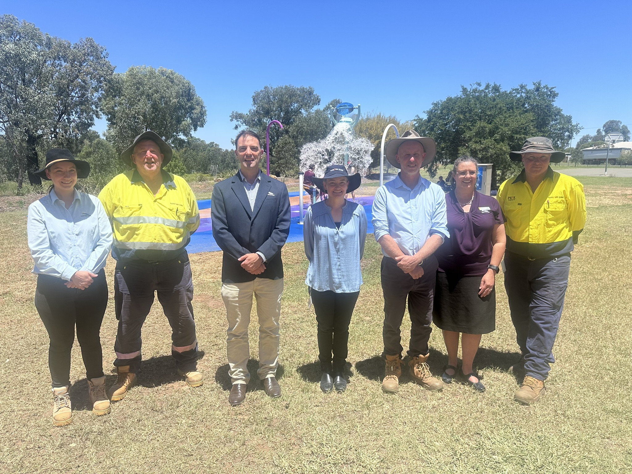 Shire celebrates completion of three new splash parks - The Courier