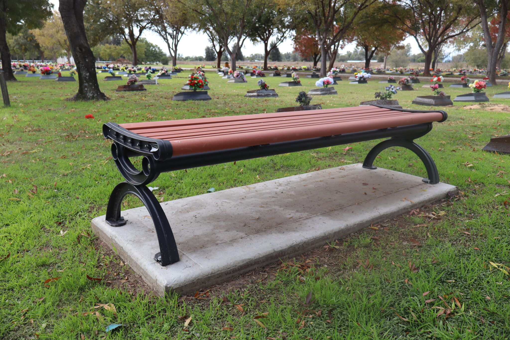 Lions Auxiliary unveils lawn cemetery seating project - The Courier