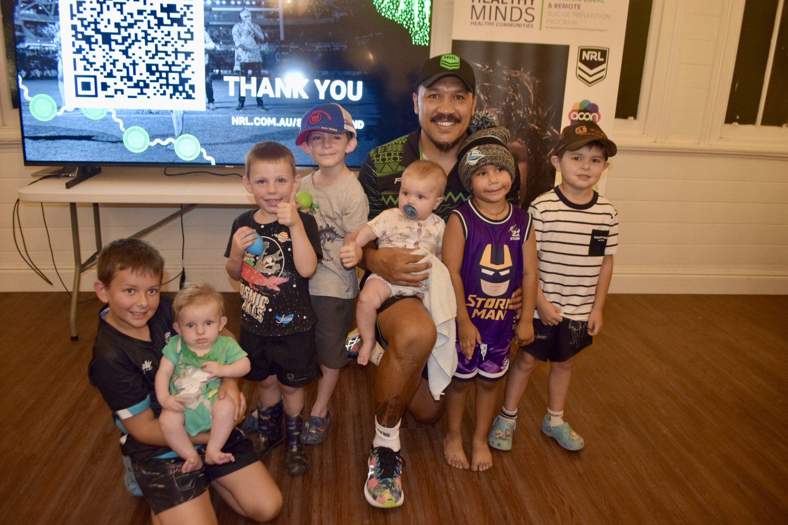 NRL legend Clinton Toopi visits the region to help deliver vital State ...