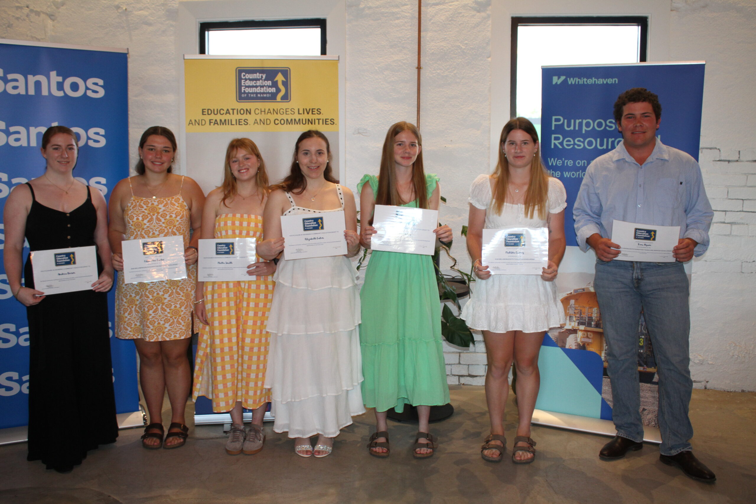 Nine students awarded education grants at CEFN presentation night - The ...