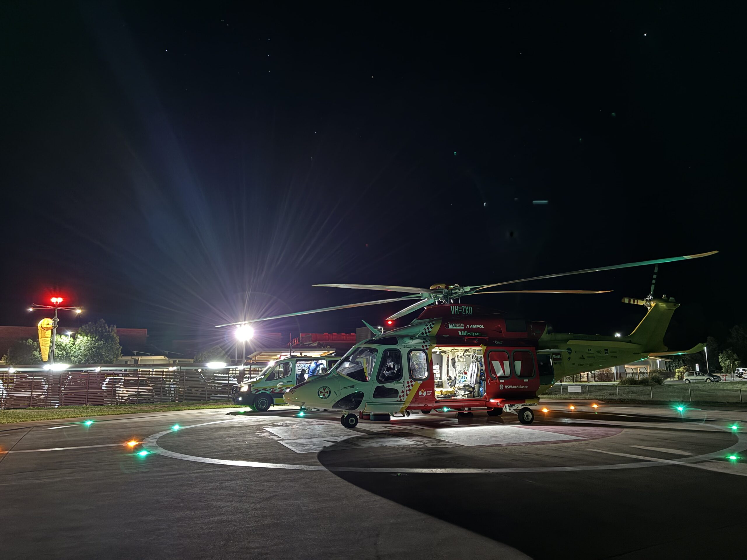 Helicopter responds to Newell Highway truck rollover - The Courier